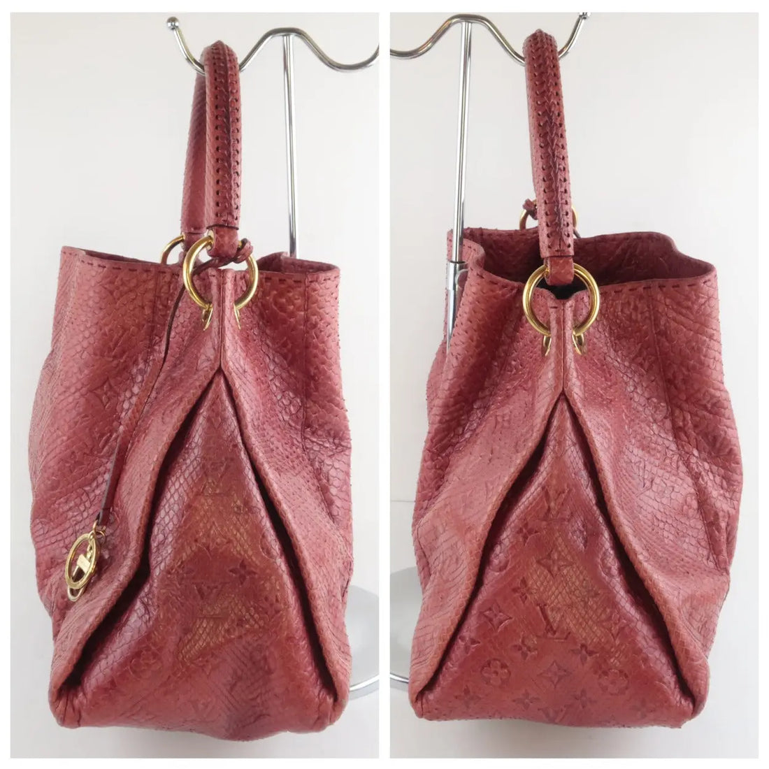 Louis Vuitton Limited Edition Artsy MM Python Bag – Bagaholic